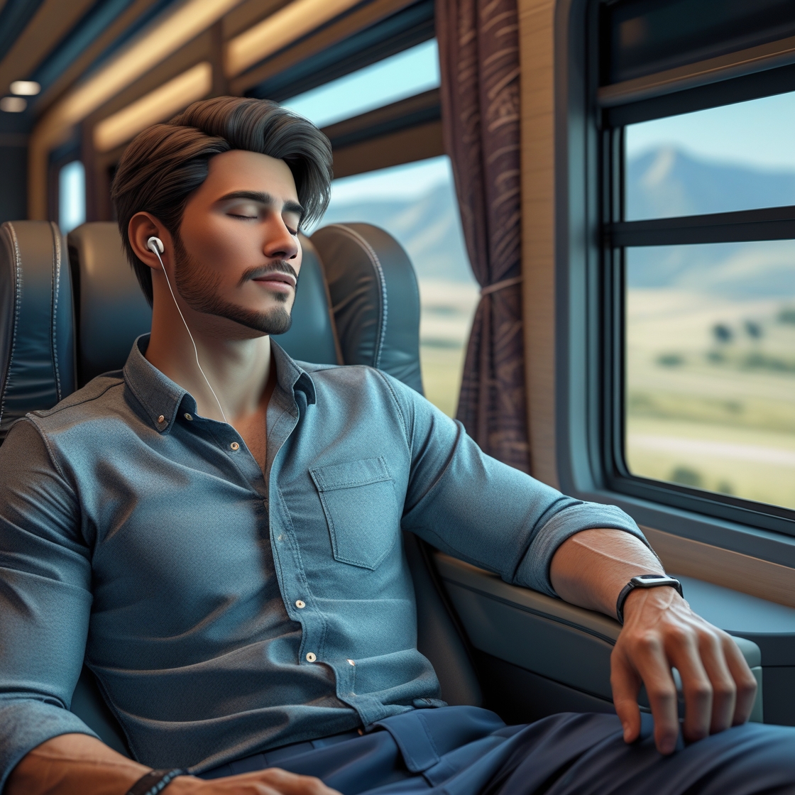 How to Sleep on a Bus for a Restful Journey - Sound Sleep Heaven